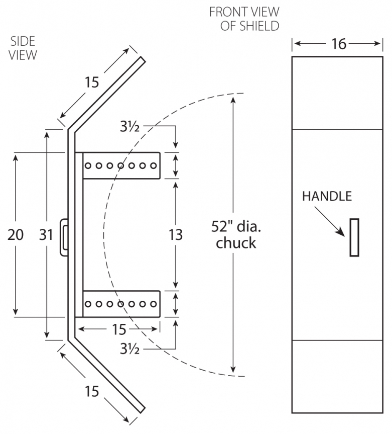 Lathe Chuck Shields | Danray Products