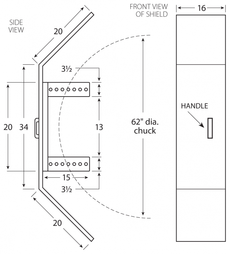 Lathe Chuck Shields | Danray Products